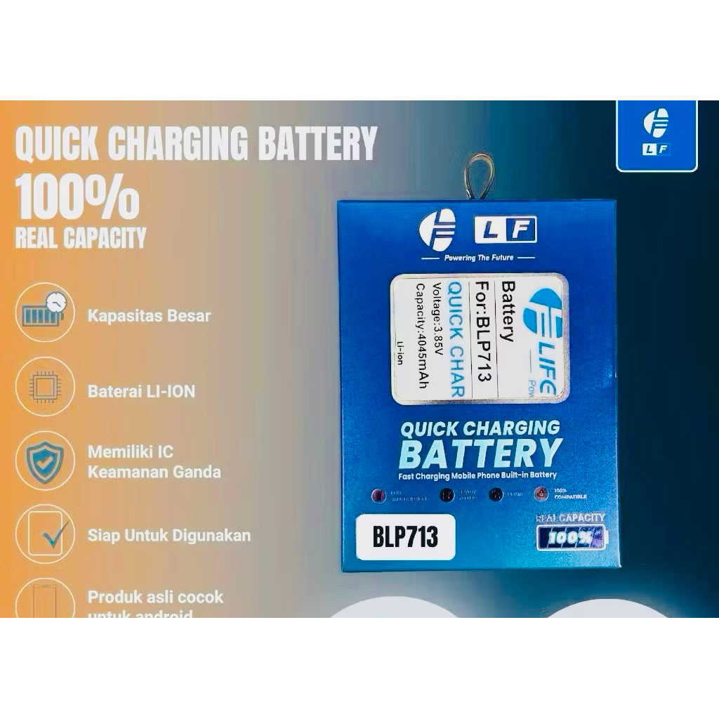 Jual Baterai Realme 3 Pro BLP713 ( LF - Quick Charging Battery ) FREE ...