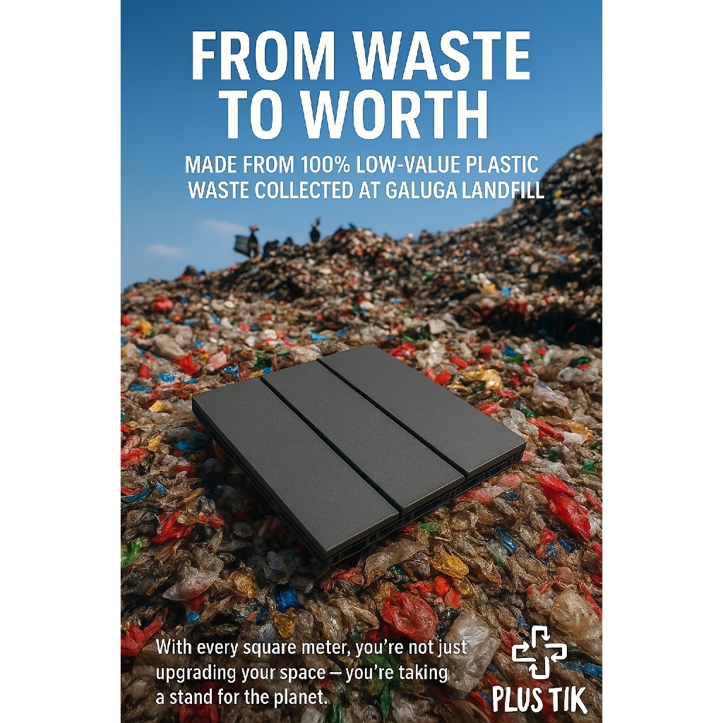 Jual Garias Lantai Dek Srasah Floor Decking Outdoor Indoor Dark Grey ...