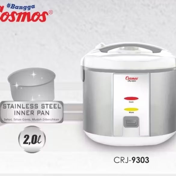 Jual KOTA BATAM - COSMOS CRJ9303 CRJ 9303 rice cooker magic com ...