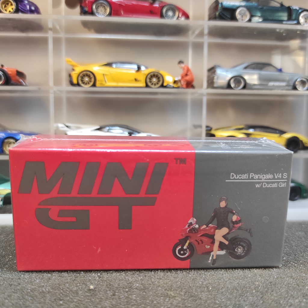 Jual Mini GT 682 Ducati Panigale V4 S w/ Ducari Girl | Shopee Indonesia