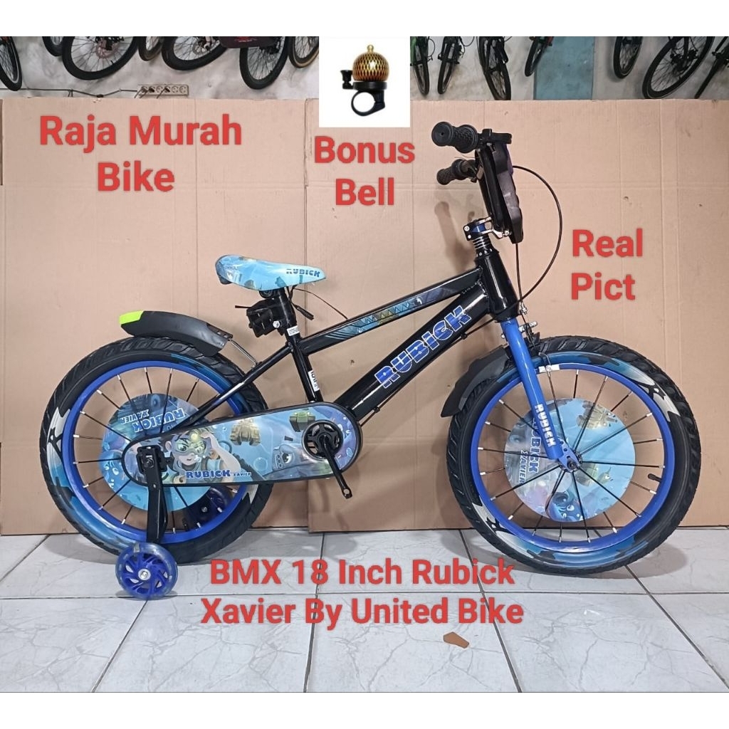 Jual Sepeda Anak BMX Rubick Xavier 18 Inch By United Bike Sepeda Anak ...