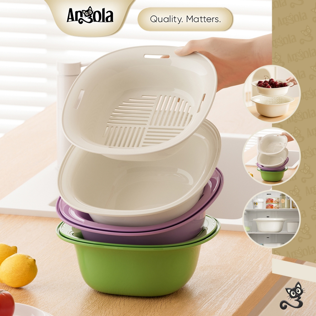Jual ANGOLA Wadah Serbaguna 3IN1 E78 Tempat Wadah Microwave Food ...