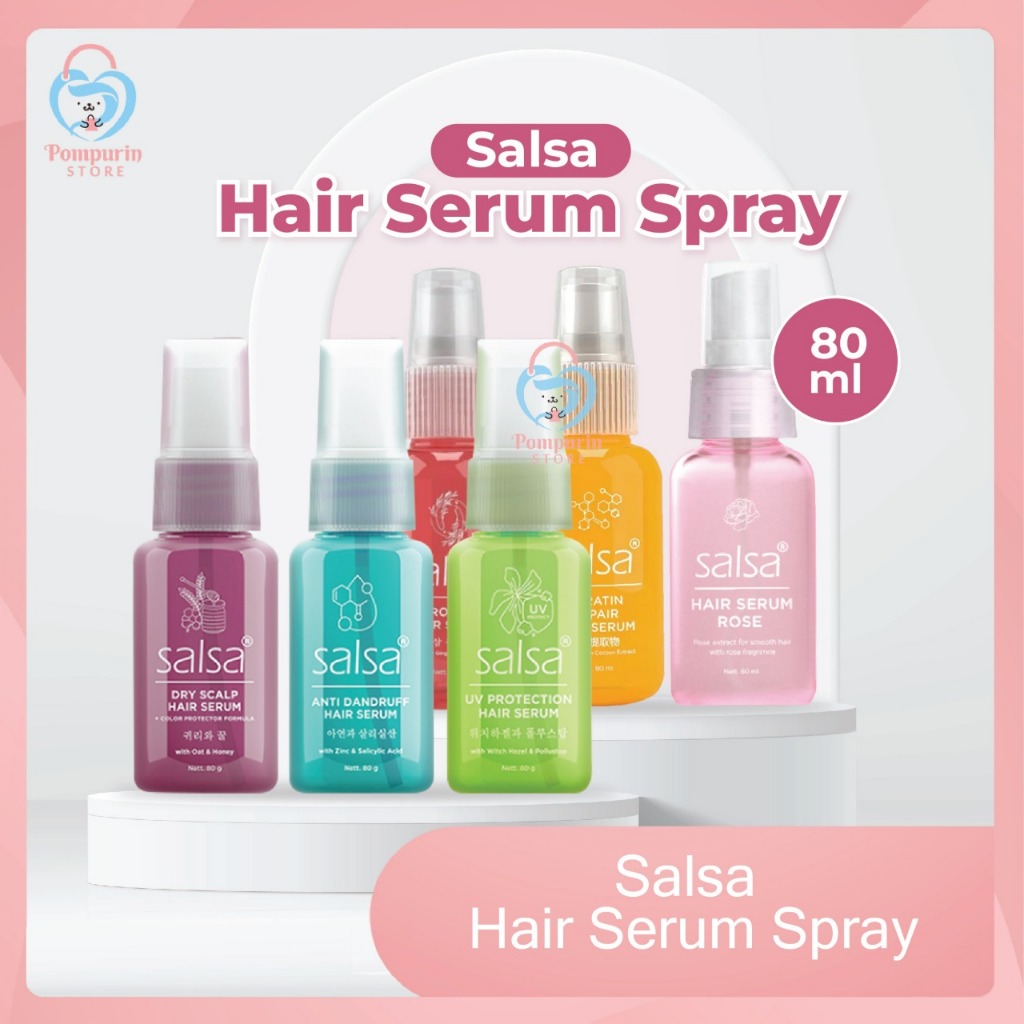 Jual SALSA Hair Serum Perfum Spray Rose / Keratin / Growth / Anti ...