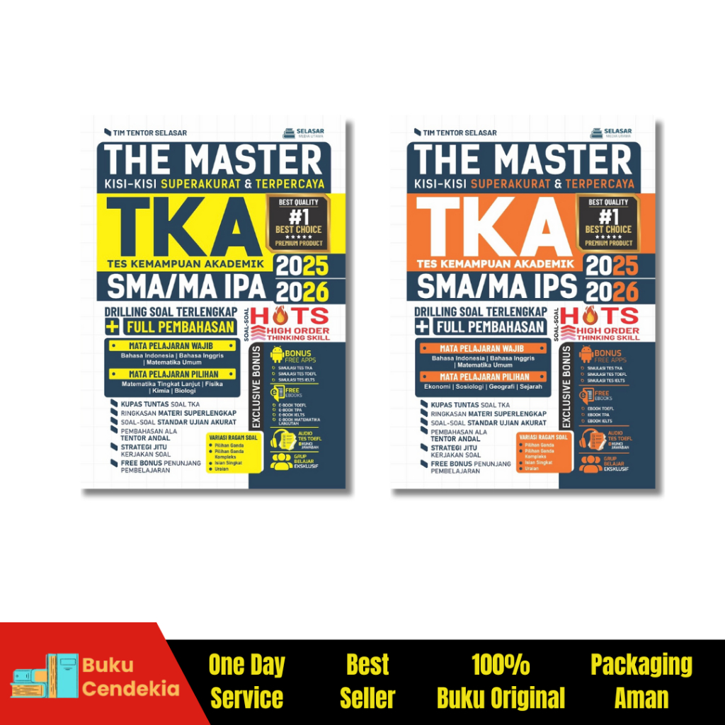 Jual Selasar Media Utama - Buku The Master TKA SMA/MA IPA IPS 2025 2026 - Original | Shopee ...