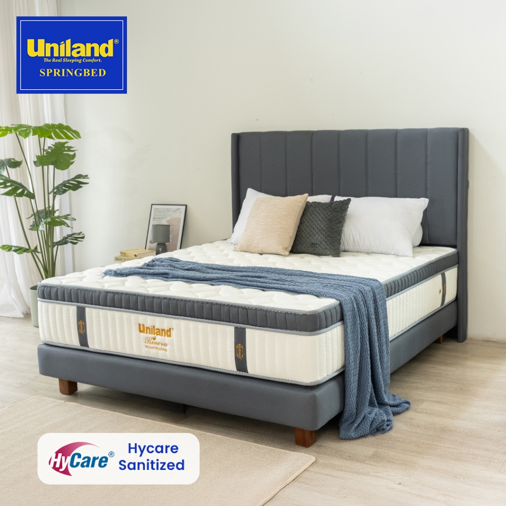 Jual Uniland Springbed Full Set 160x200 / Queen Size / Ukuran No 2 ...