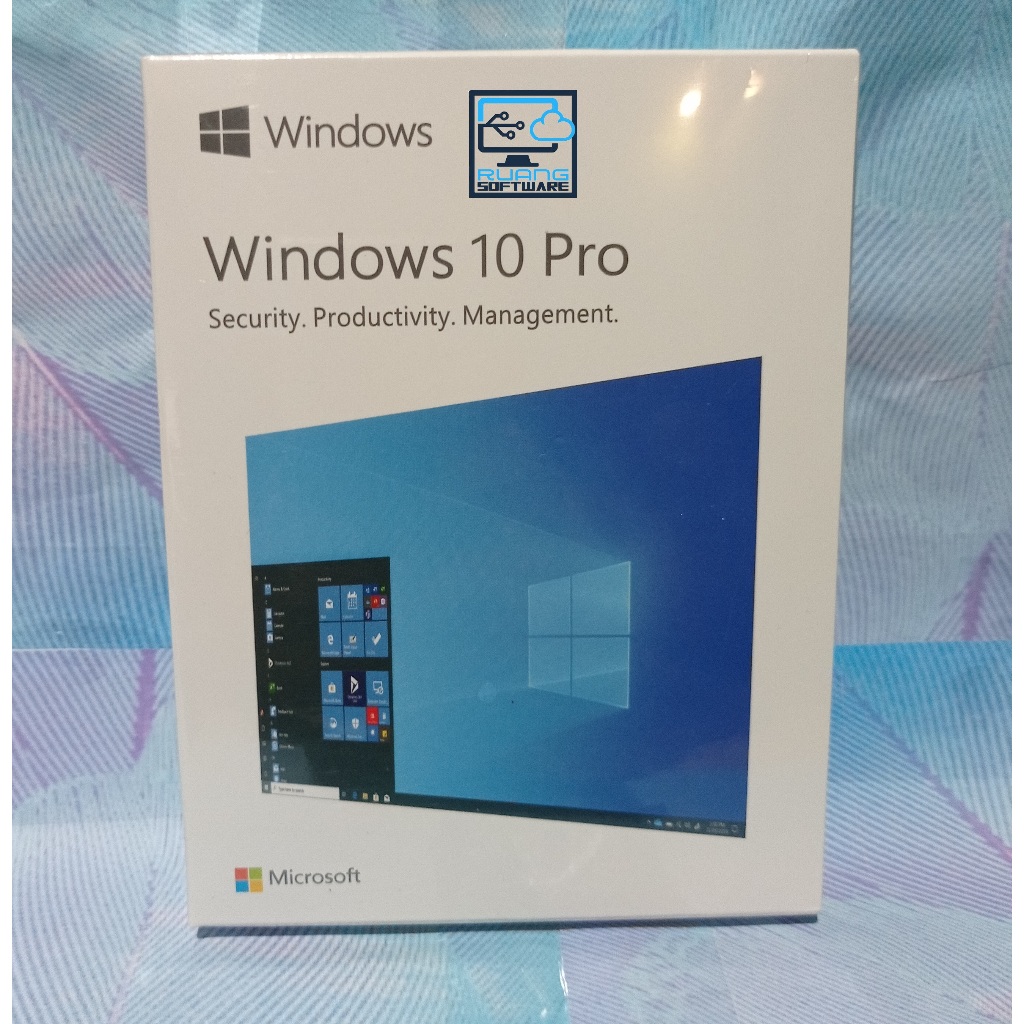 Jual Windows 10 Pro - 32/64 Bit. FPP. USB 3.0 Original BOX | Shopee ...
