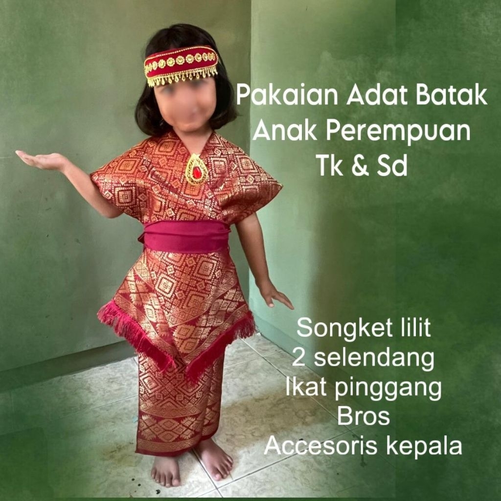 Jual Pakaian Adat BATAK Anak Perempuan TK & SD | Shopee Indonesia