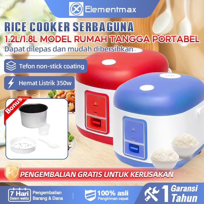 Jual NEW Rice Cooker Magic Com Omicko Platinum 1,2 Liter Penanak Nasi MANTAP / Magic Com 1.8 ...