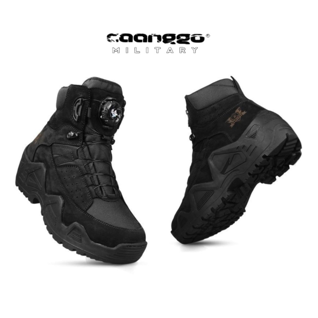 Jual Sepatu Boots Pdl Tinggi 6in TACTICAL Black Caanggo C-42R Johere ...