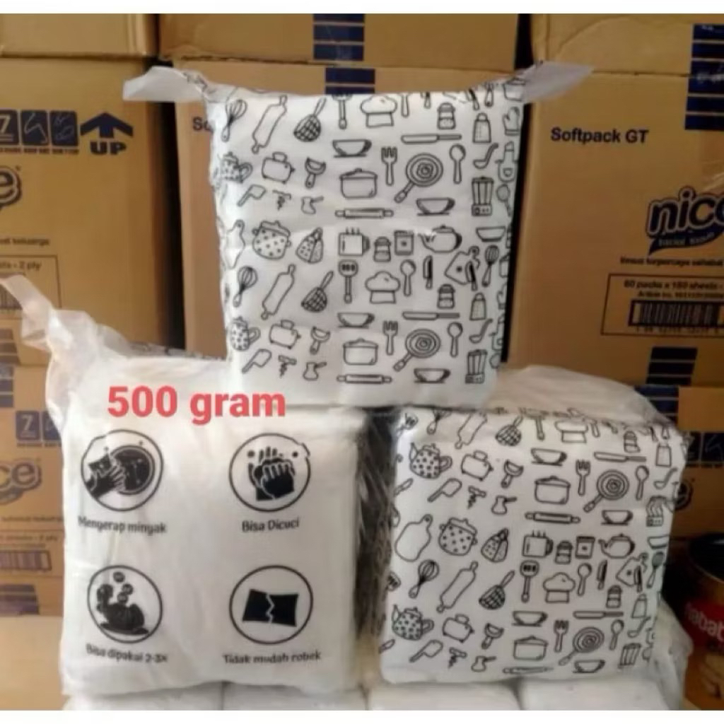 Jual Tisue Dapur Tisu kompor Serbaguna 500grAms | Shopee Indonesia