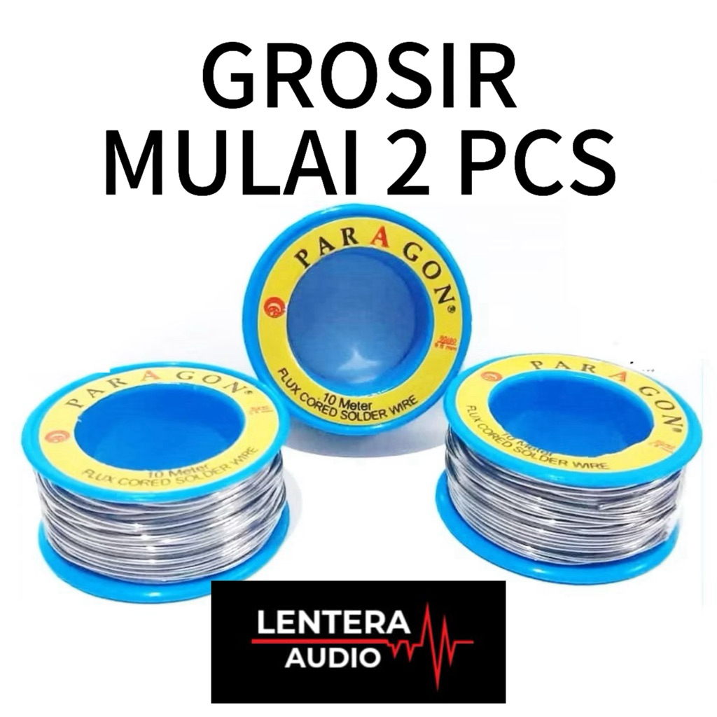 Jual TIMAH PARAGON 10 METER TENOL SOLDER TIMAH SOLDER | Shopee Indonesia