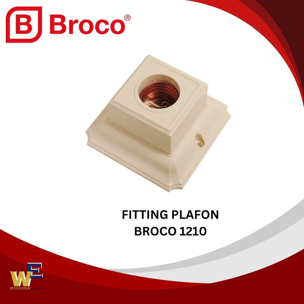 Jual BROCO Fitting Plafon 1210 1211 / Fitting Lampu Broco | Shopee ...