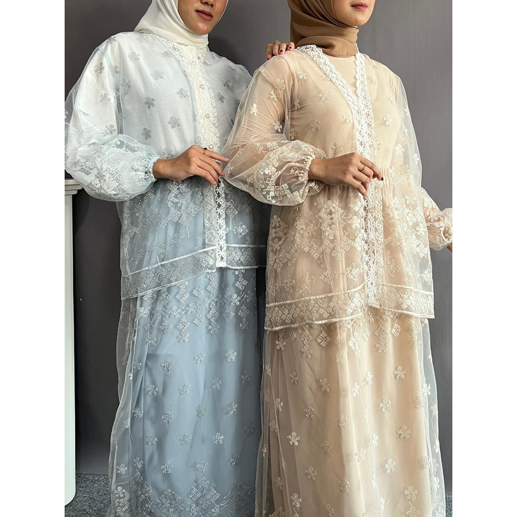 Jual BYLIWA | Diandra One Set Brukat Premium | Shopee Indonesia