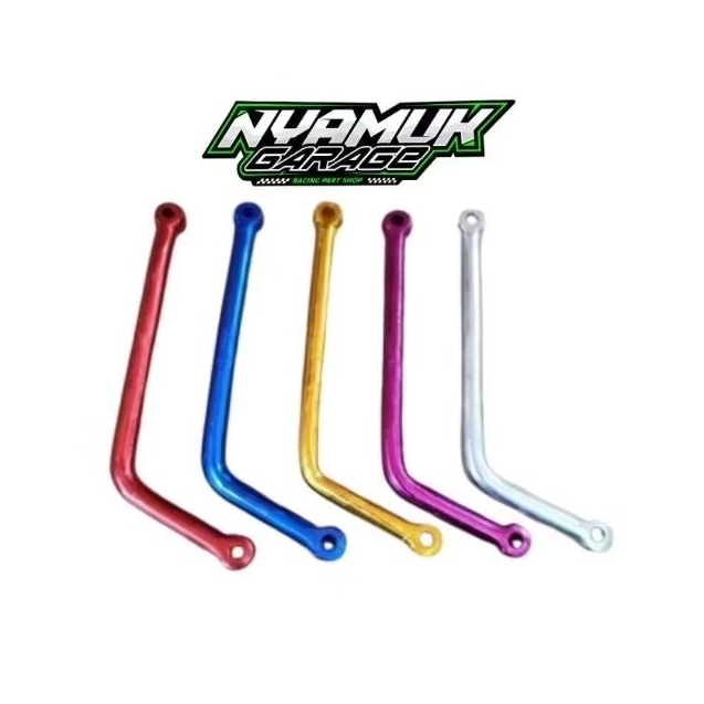Jual PANGKON KNALPOT BREKET KNALPOT L PANJANG 19 CM ALUMUNIUM CNC ...