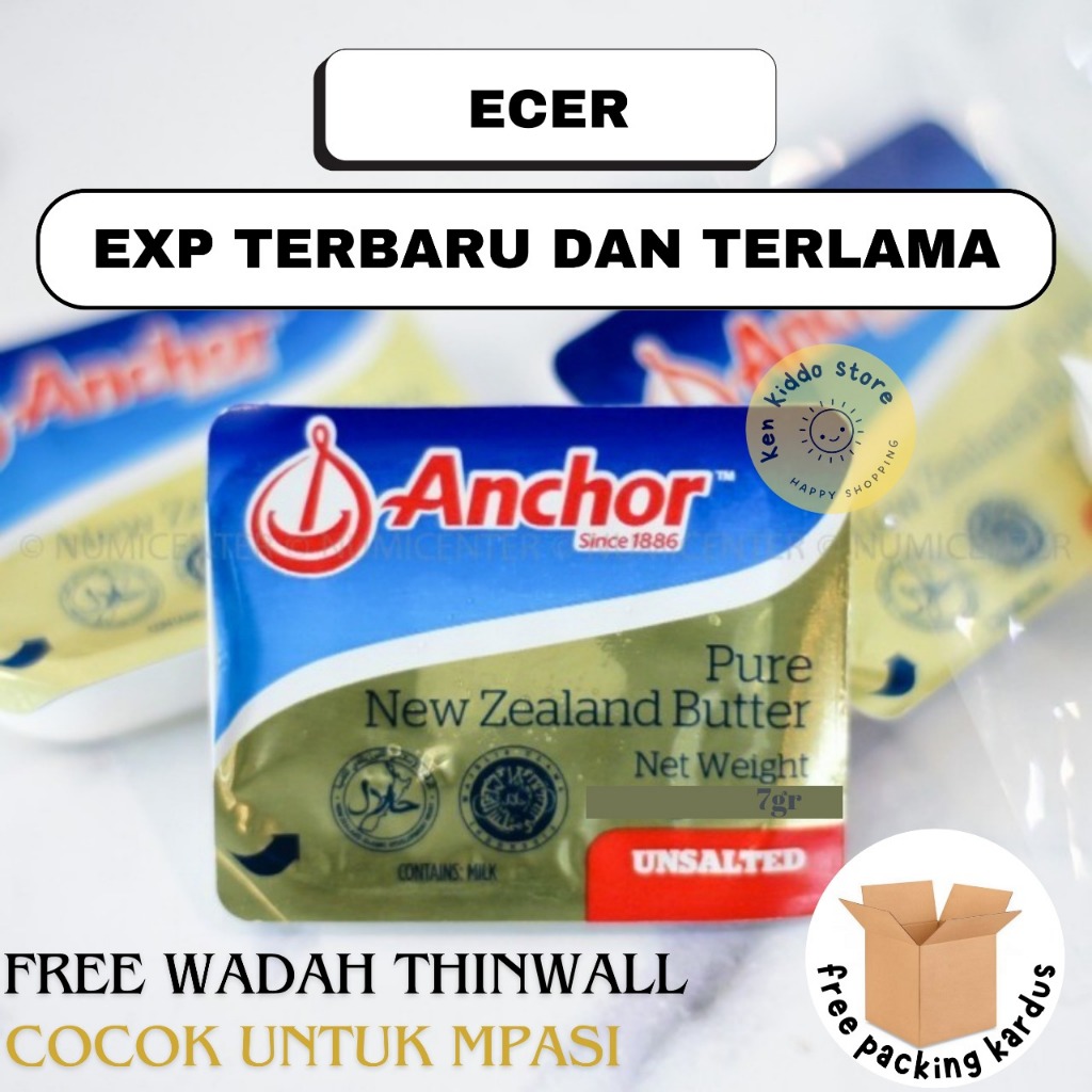 Jual UNSALTED BUTTER ANCHOR MPASI BAYI | SALTED BUTTER ANCHOR | BUTTER ...