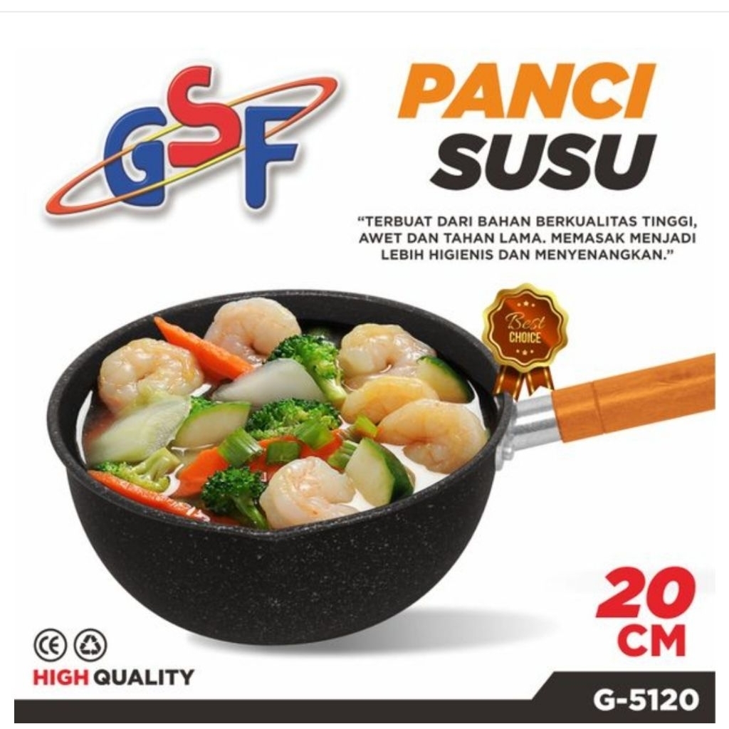 Jual GSF Panci Susu Enamel 18cm G-5118 | Shopee Indonesia