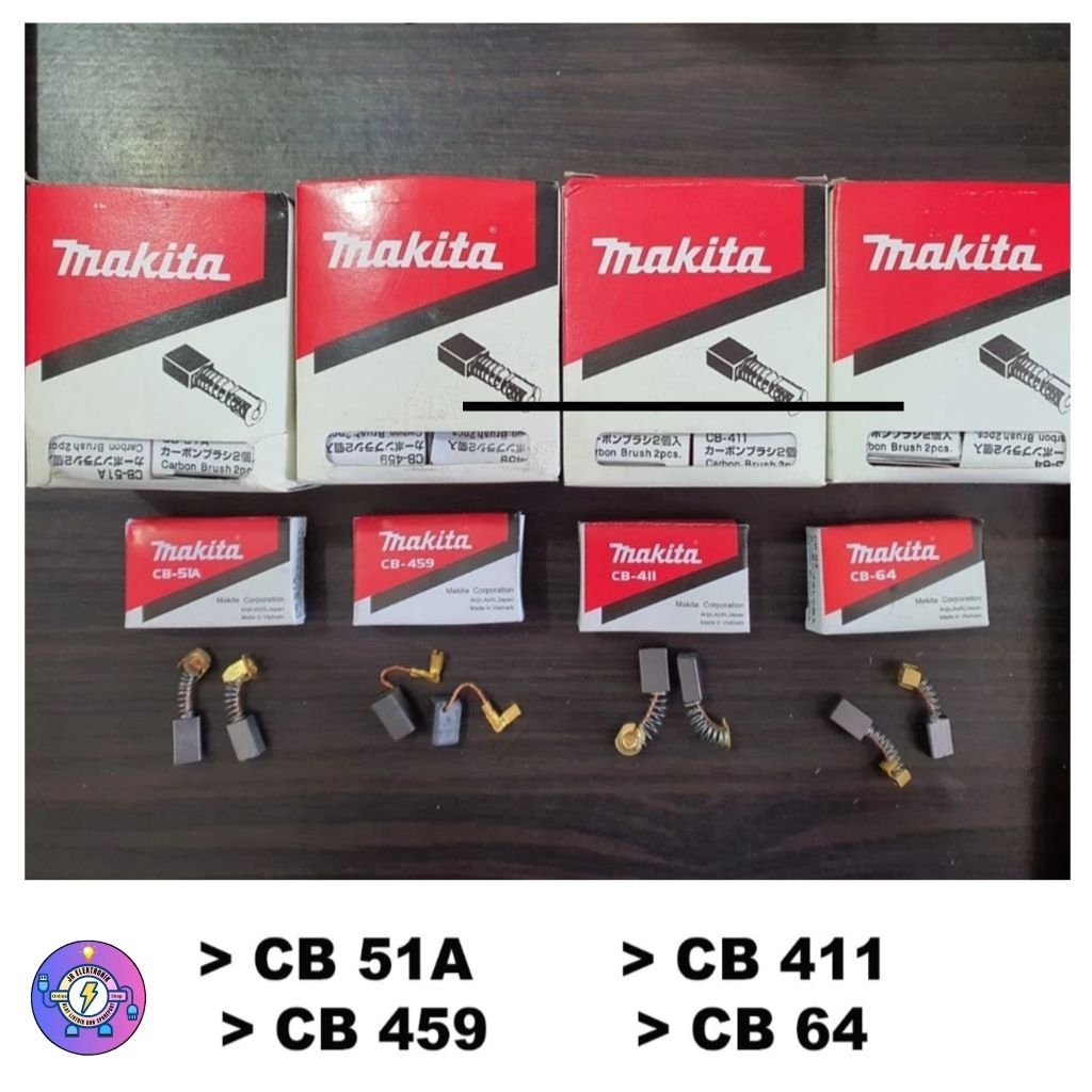 Jual Carbon Brush Makita/Arang spul makita/ Arang Bor listrik/ Arang ...