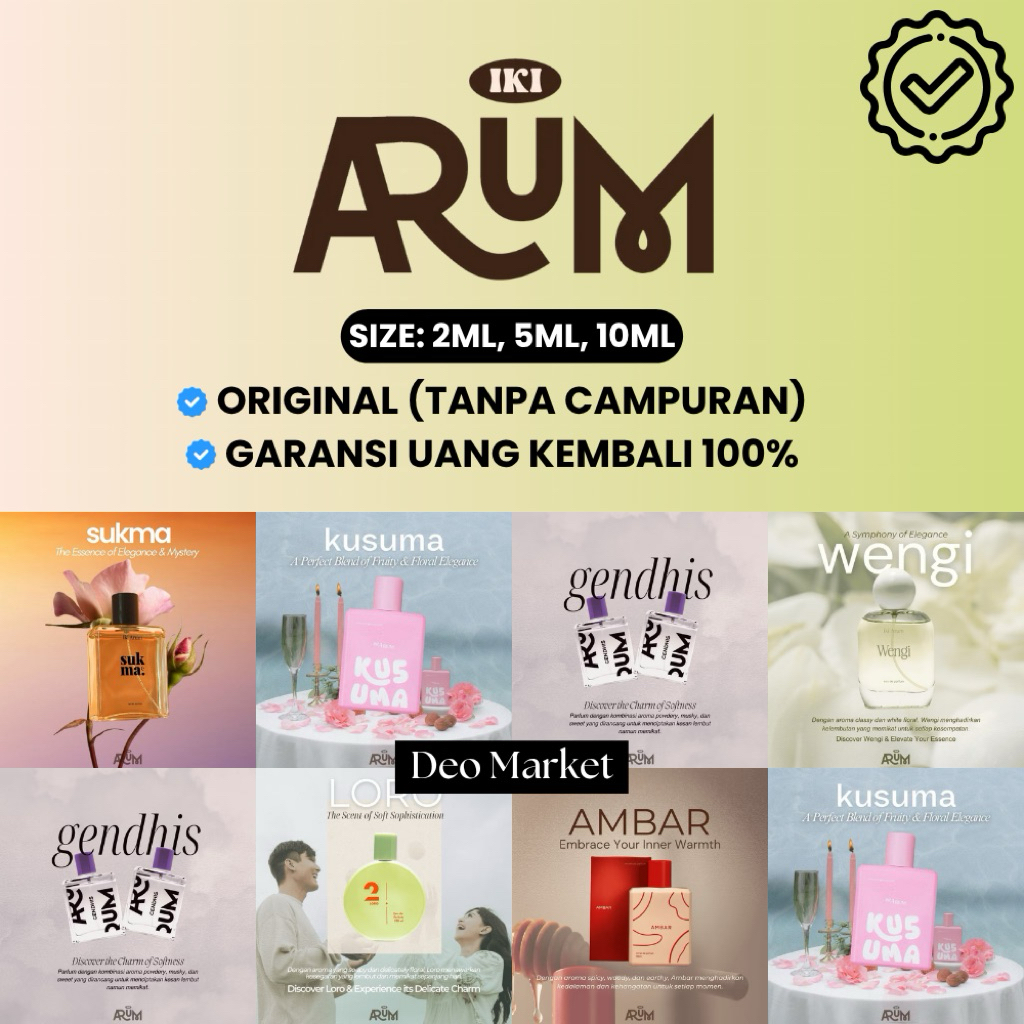 Jual Decant Parfum Iki Arum Original - Share In Bottle Travel Size ...