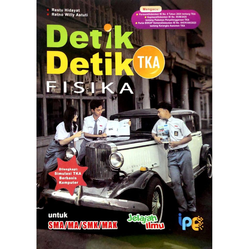 Jual DETIK DETIK TKA FISIKA UNTUK SMA/MA/SMK/MAK RESTU HIDAYAT RETNO ...