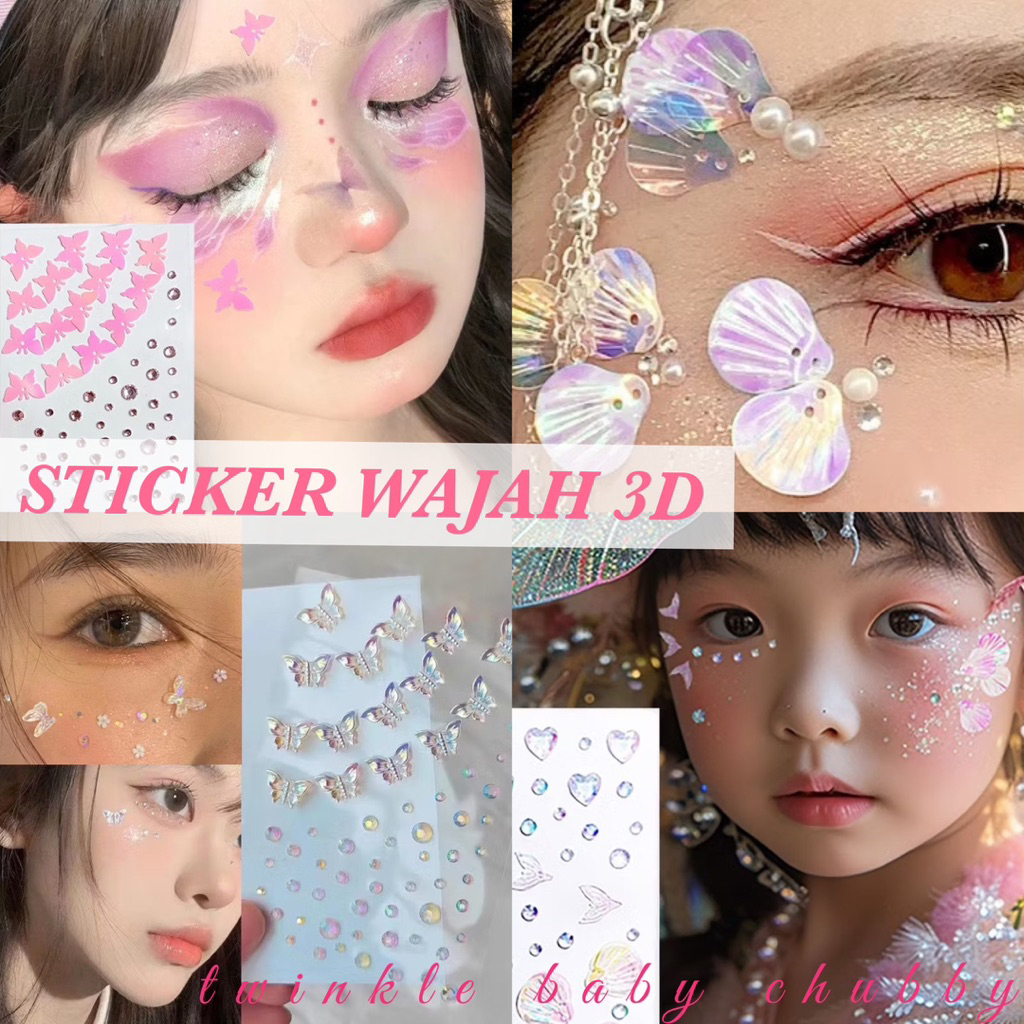 Jual STIKER MUKA WAJAH PENTAS BALET BALLET PERTUNJUKAN ANAK FACE ...