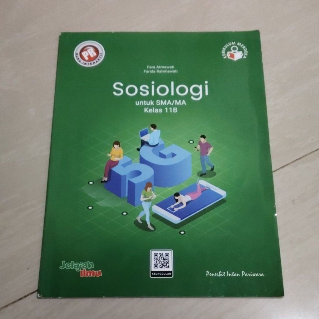 Jual BUKU ORI BUKU PR INTERAKTIF SOSIOLOGI KELAS 2B SMA PENERBIT INTAN ...