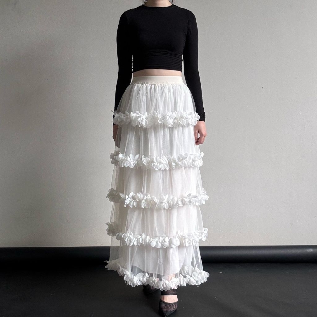 Jual ROK FASHION PESTA UMPAK / SUSUN BLING SHIMMERING PREMIUM | Shopee ...