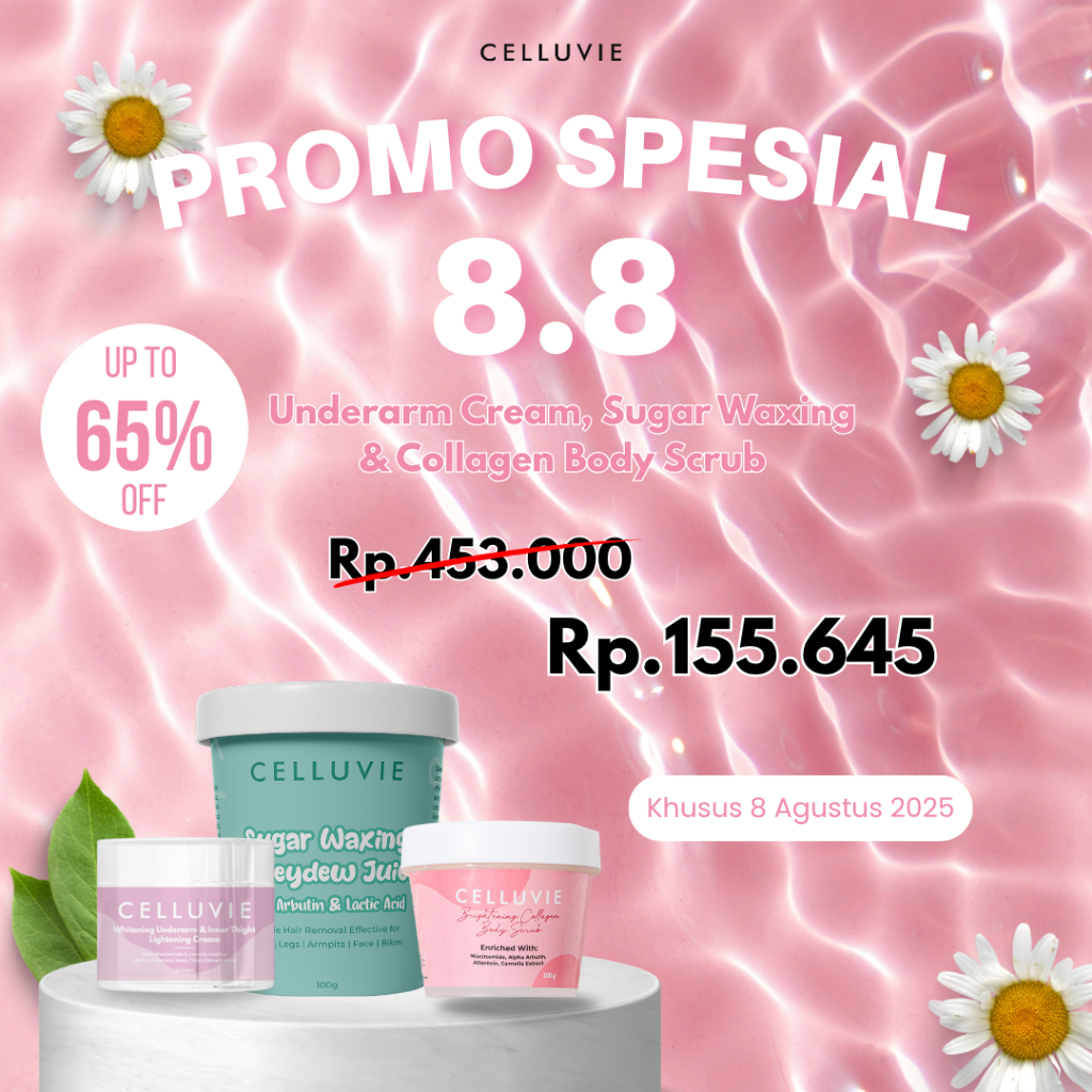 Jual CELLUVIE BUNDLING Underarm Lightening Cream Pencerah Ketiak X ...