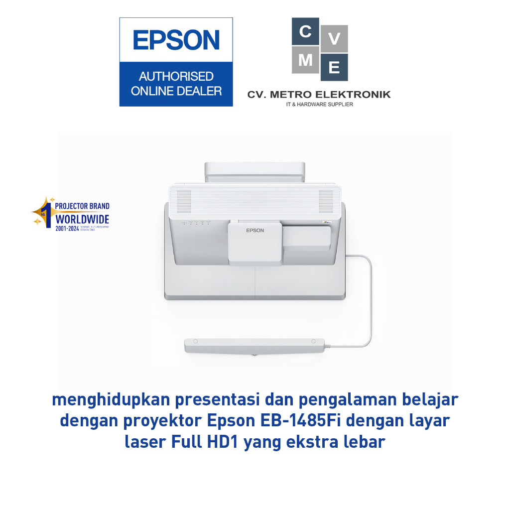 Jual PROYEKTOR EPSON INTERAKTIF EB-1485FI EB1485FI EB 1485FI ...