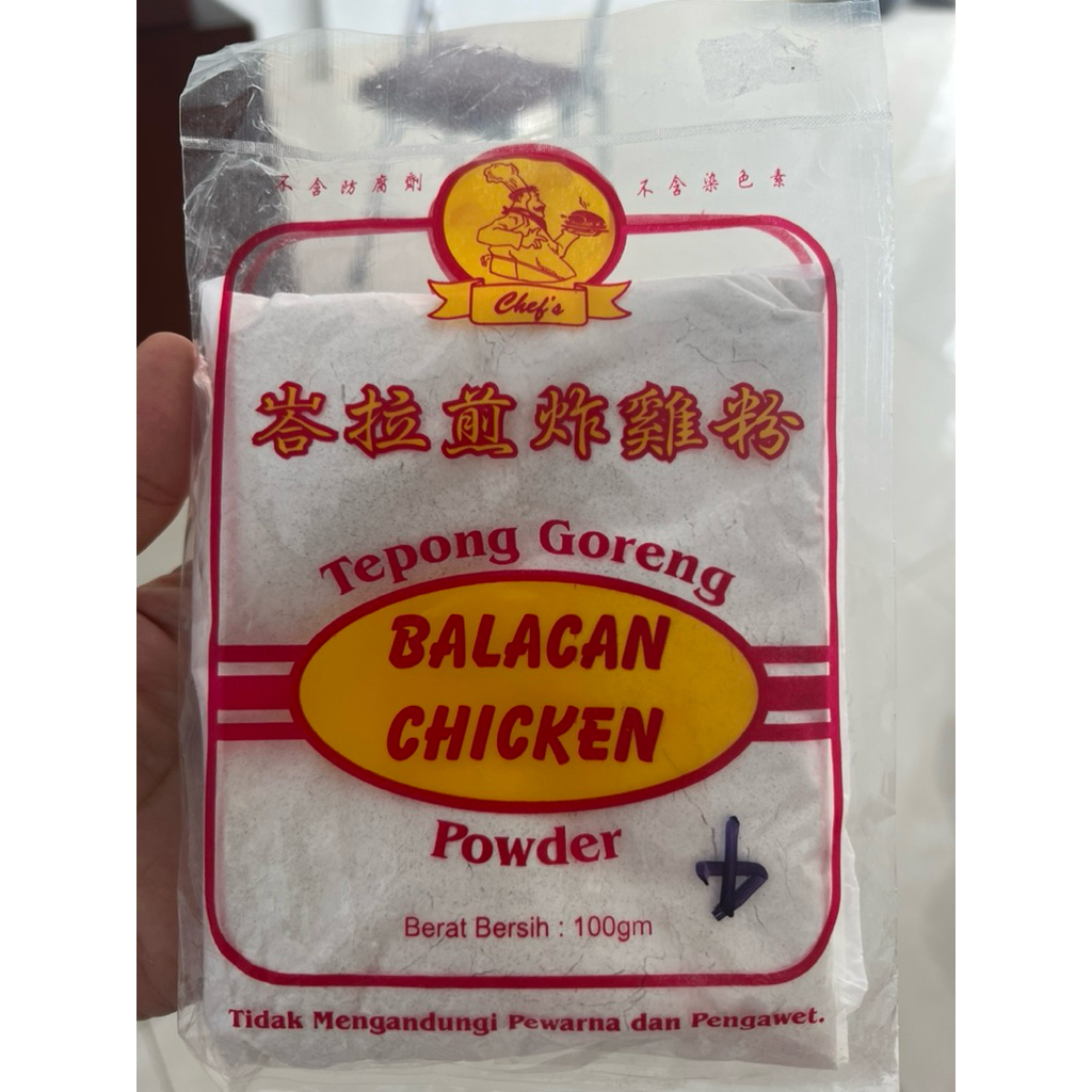 Jual Famous in Penang Chef’s Tepung Goreng Belacan Chicken Tepong ...