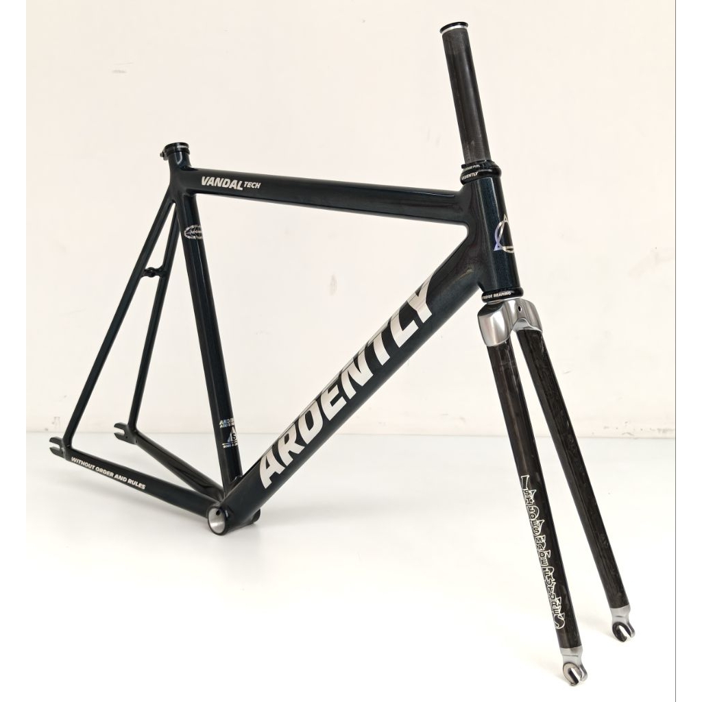 Jual Frameset Ardently Vandal Tech FULL CARBON FORK | Shopee Indonesia