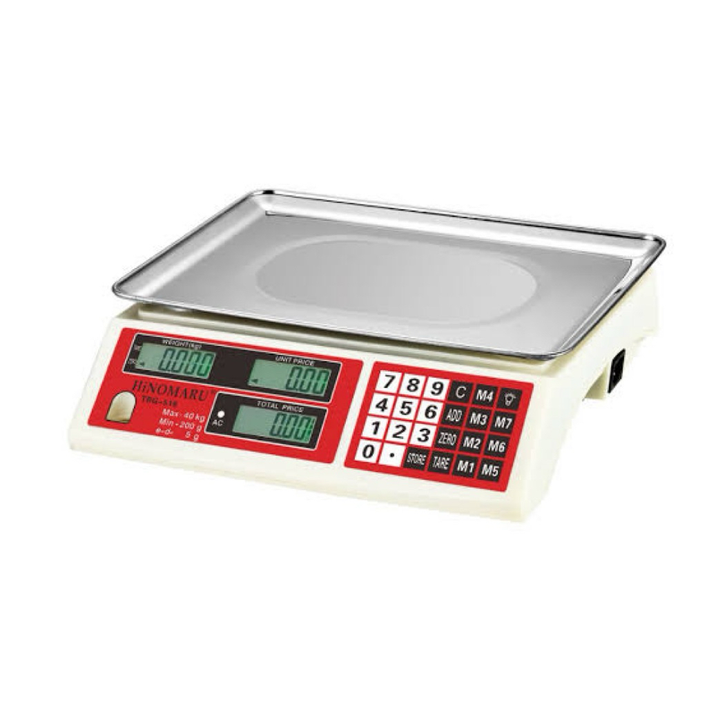 Jual Timbangan Buah dan Sayur digital 40kg Hinomaru | Shopee Indonesia
