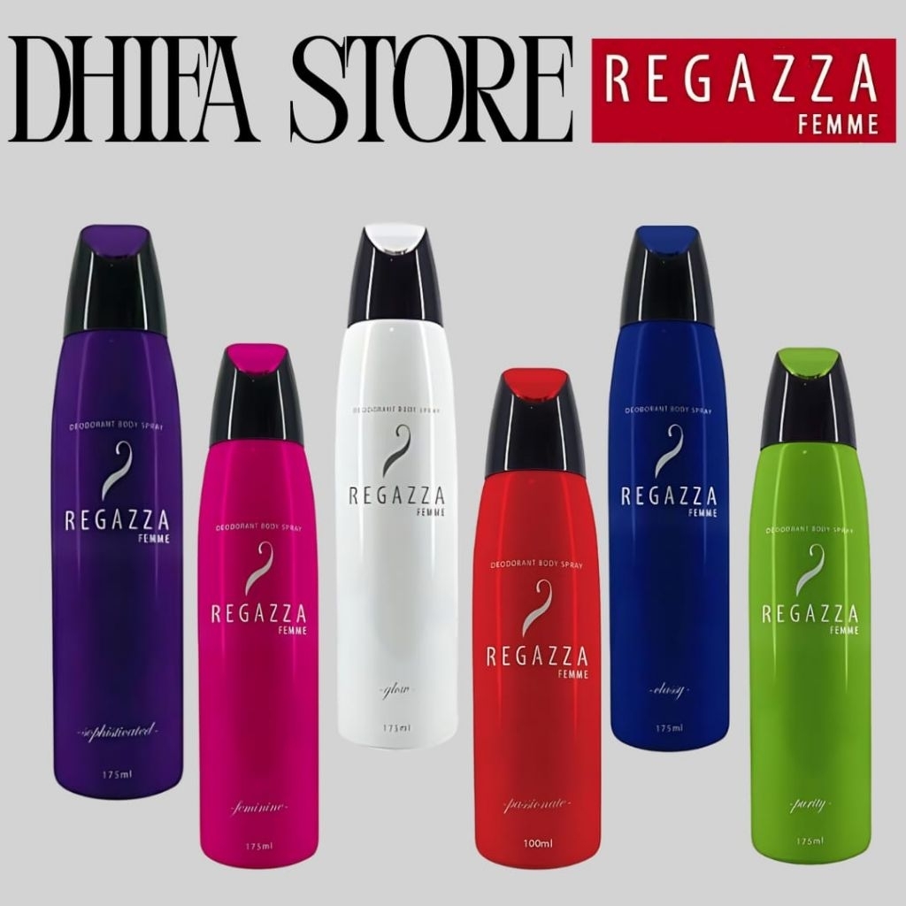 Jual regazza body spray 175ml | Shopee Indonesia