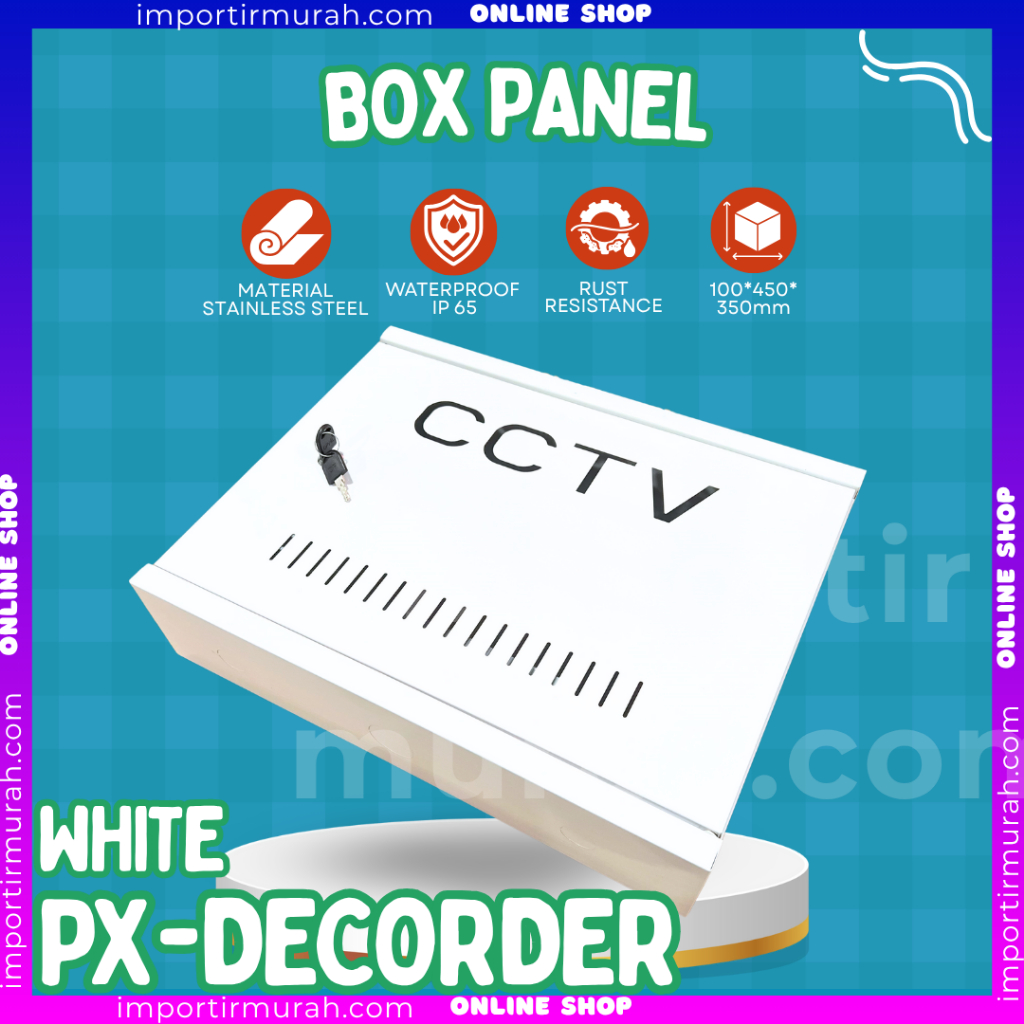Jual BOX PANEL DVR Box Pelindung DVR dengan Kunci khusus CCTV Security ...