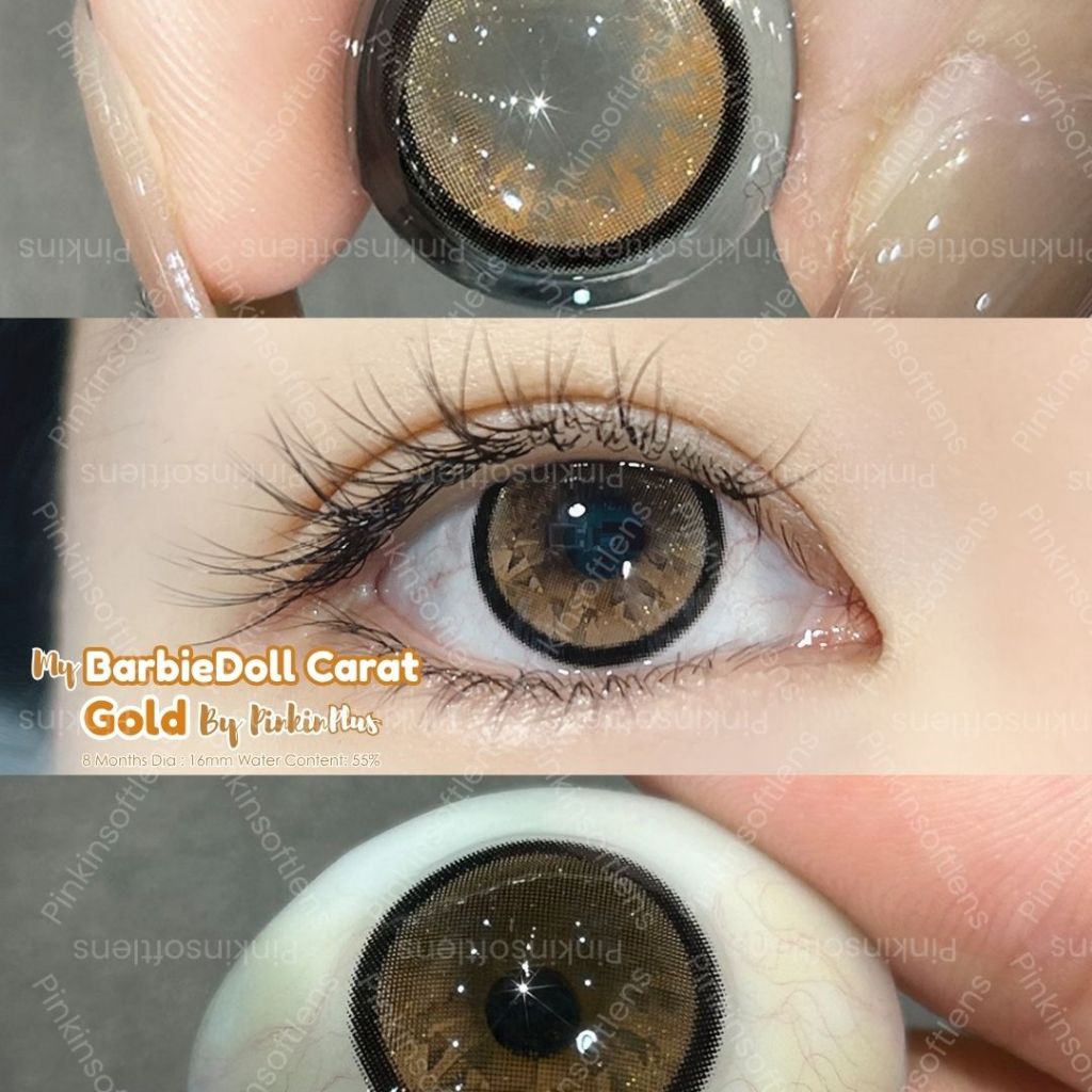 Jual PINKINSOFTLENS My BarbieDoll By PinkinPlus Carat Gold Carat Silver ...