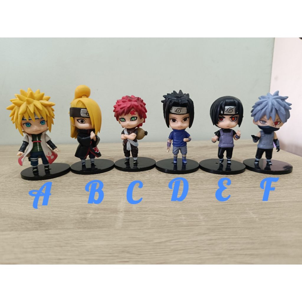 Jual Action Figure Naruto Shippuden Yondaime Minato Deidara Gaara Kid ...