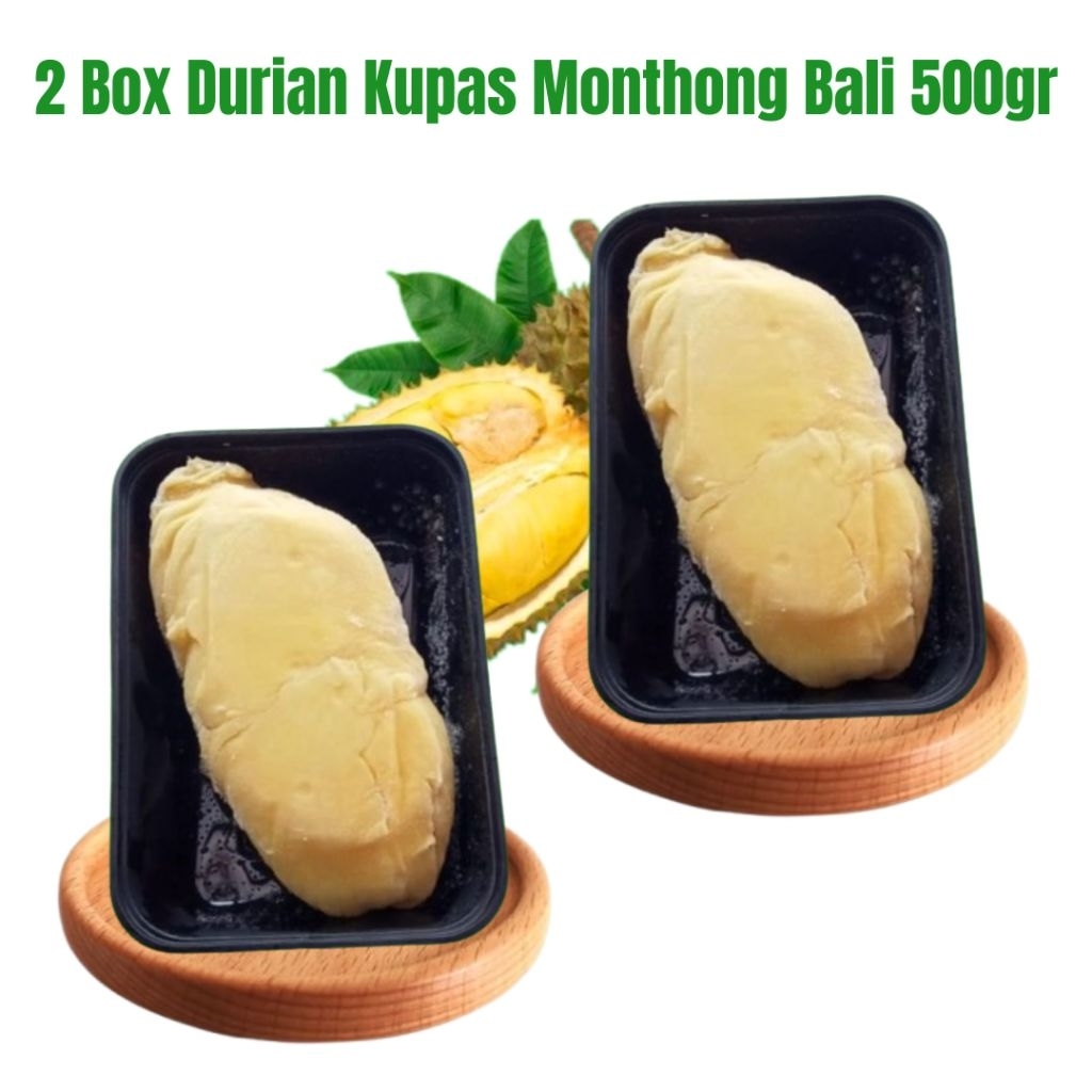 Jual PROMO 2 DURIAN KUPAS MONTHONG 500GR | Shopee Indonesia