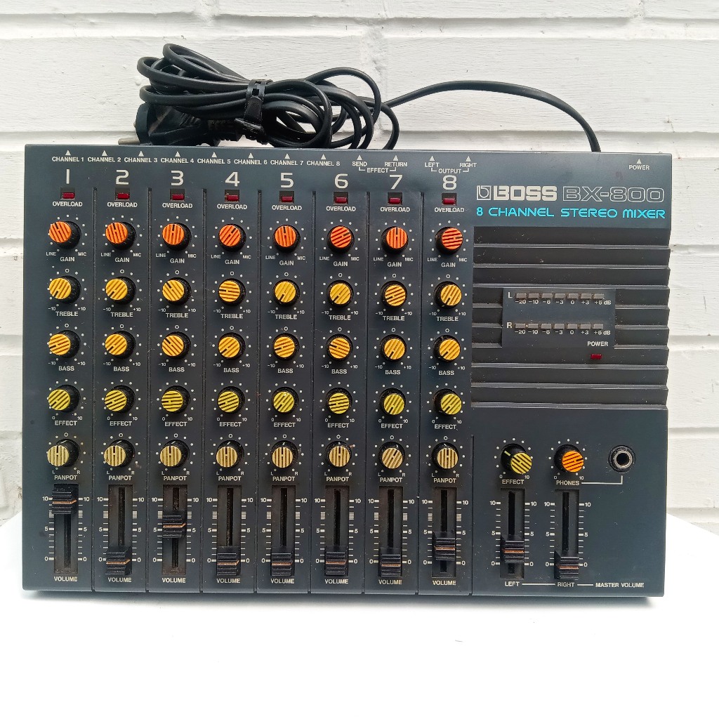 Jual Stereo Mixer Boss BX-800 8 Channel – Made in Japan | Mixer Audio ...