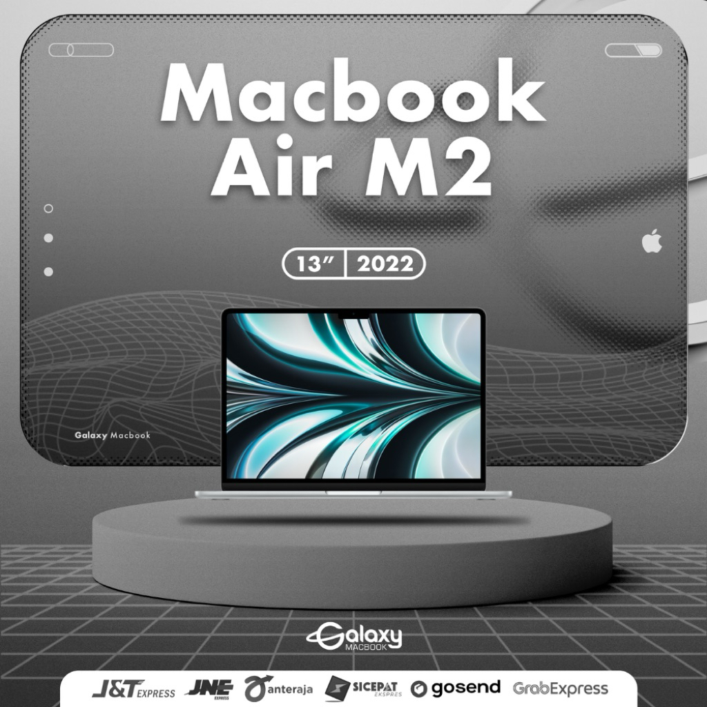 Jual MacBook AIR M2 8/256GB 13 inch Second / New Original Bergaransi ...