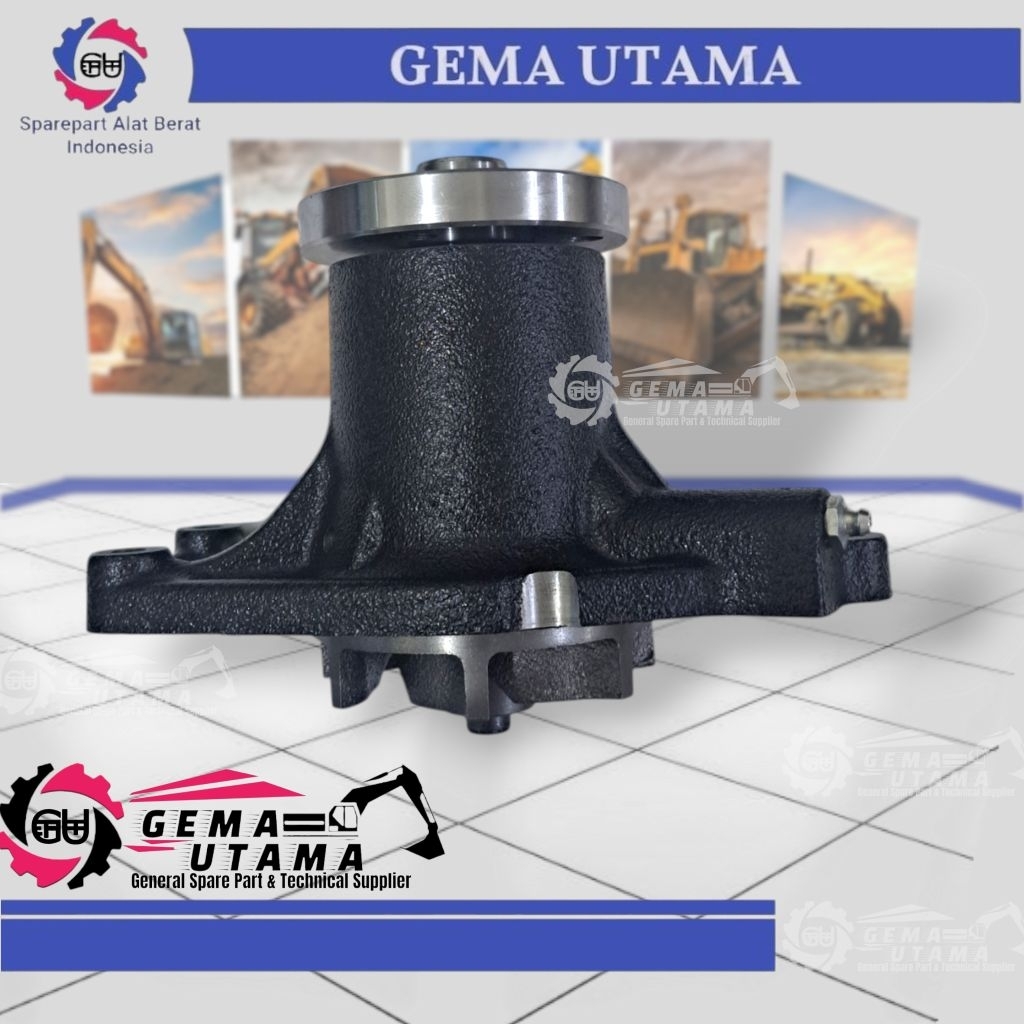 Jual Water Pump SANY SY215, SY215C engine 6D34 / Waterpump Excavator ...