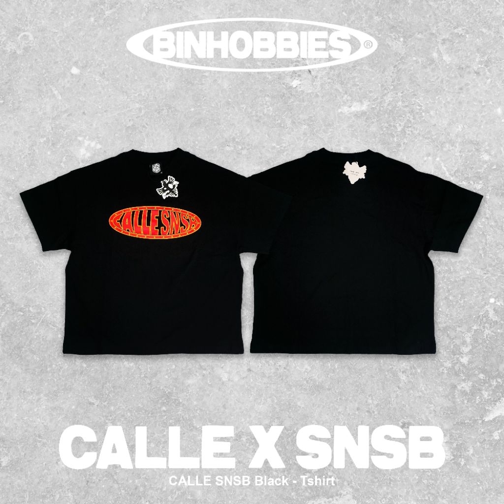 Jual CALLE X SNSB Black TI SYATS Tshirt Tee Hitam ORIGINAL | Shopee ...