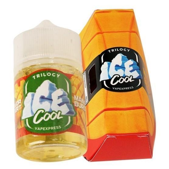 Jual Trilogy ice cool mango 60ML burst By Trilogy x Vapexpres -Liquid ...