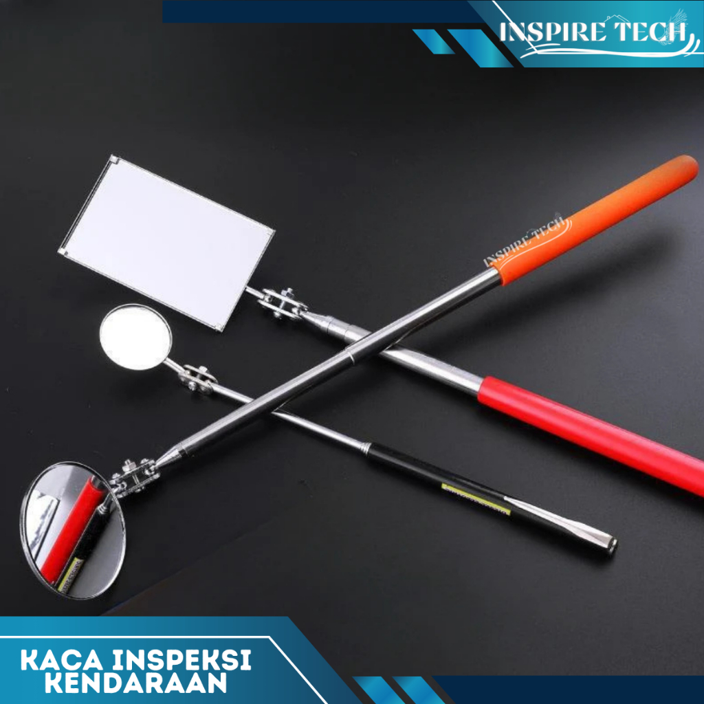 Jual Inspection Mirror Tongkat Kaca Stick Model Bulat Dan Kotak ...