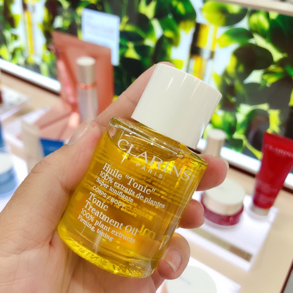 Jual Clarins Tonic Treatment Oil 30ml Original / Clarins Tonic Body ...