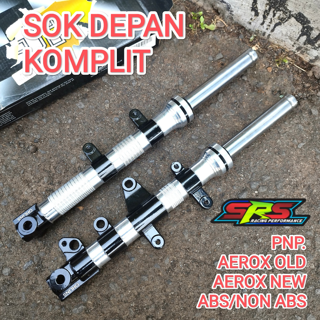 Jual SRS Shock Sok Depan CNC MX King Import Malaysia New Old Variasi ...