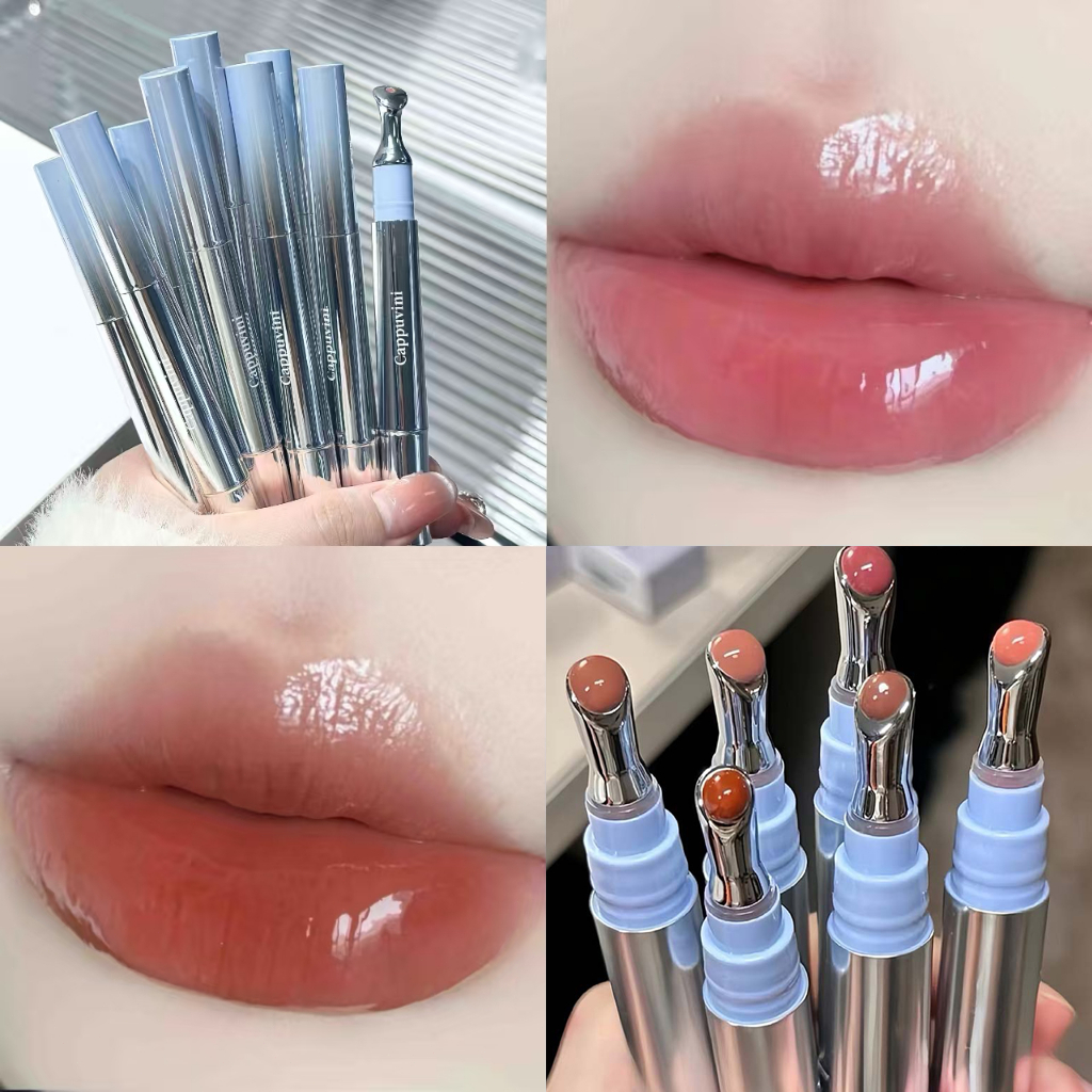 Jual [COD] Cappuvini Serum Lip Glaze Lip Treatment Serum Gloss Dengan ...
