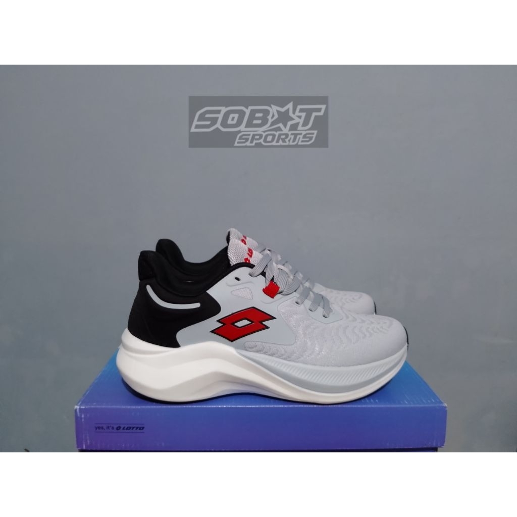 Jual Sepatu Running Olahraga Lari LOTTO DANILO GREY LOTRU241101G Size ...