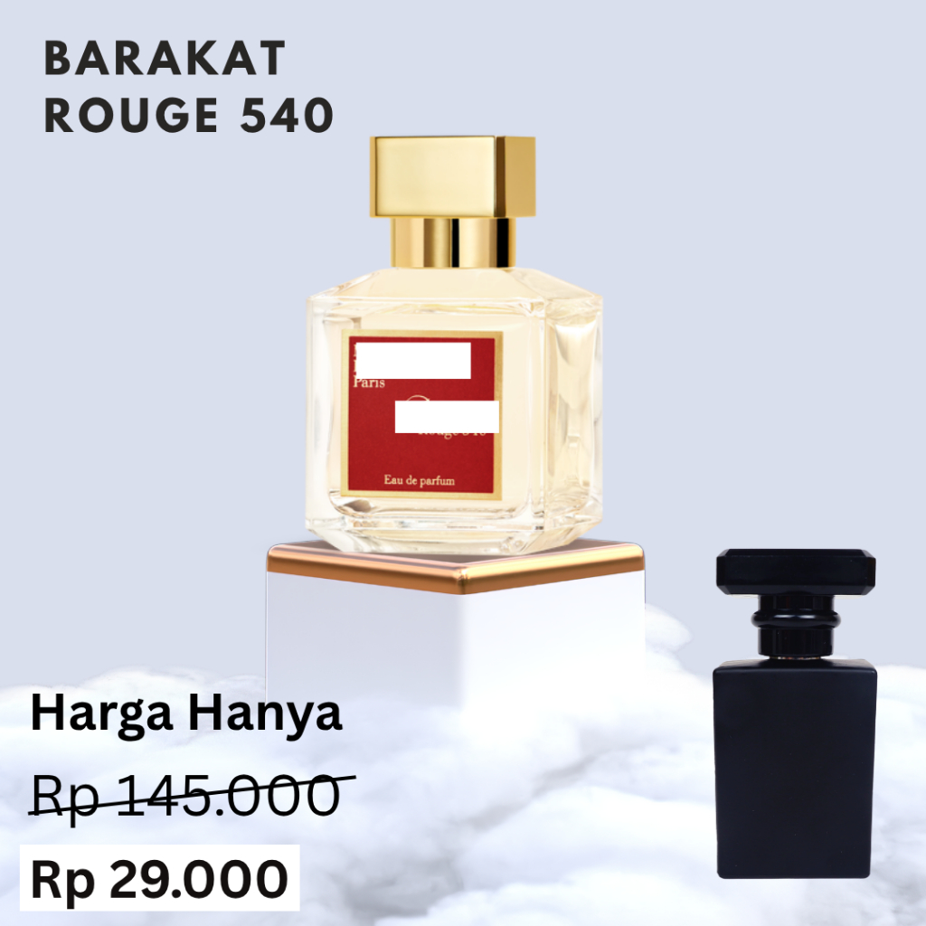 Jual Parfume Barakat rouge540 extrait parfum baracat wangi oud jasmine ...