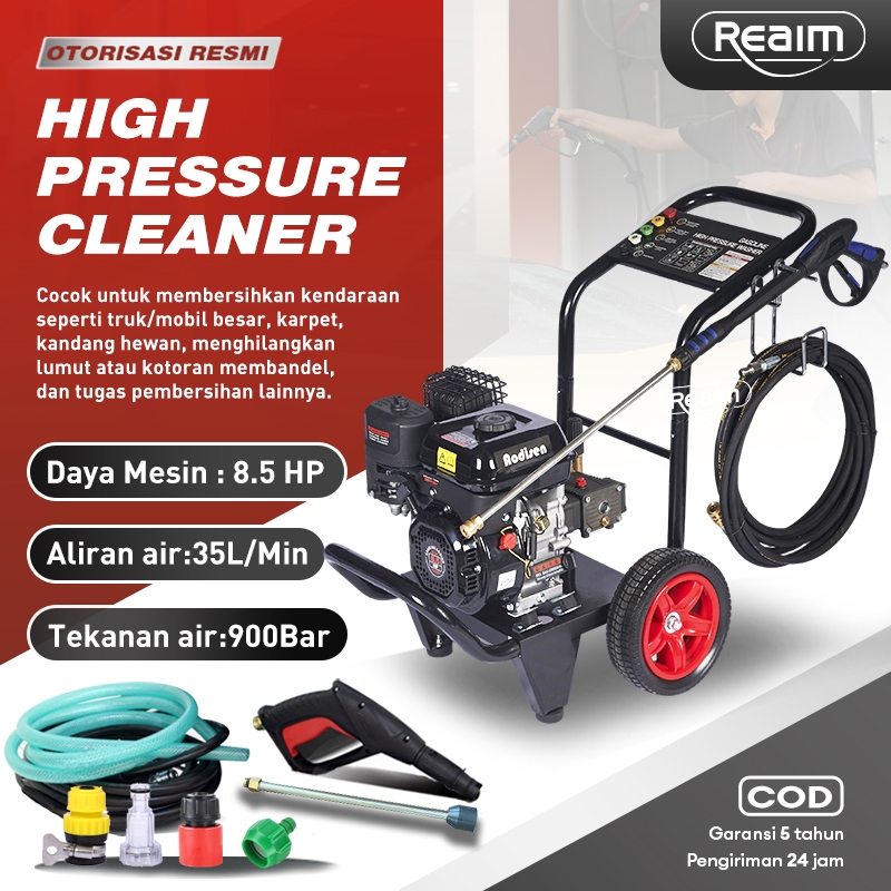 Jual Reaim Jet Cleaner 4Tak Mesin Cuci Mobil Engine 900Bar High ...