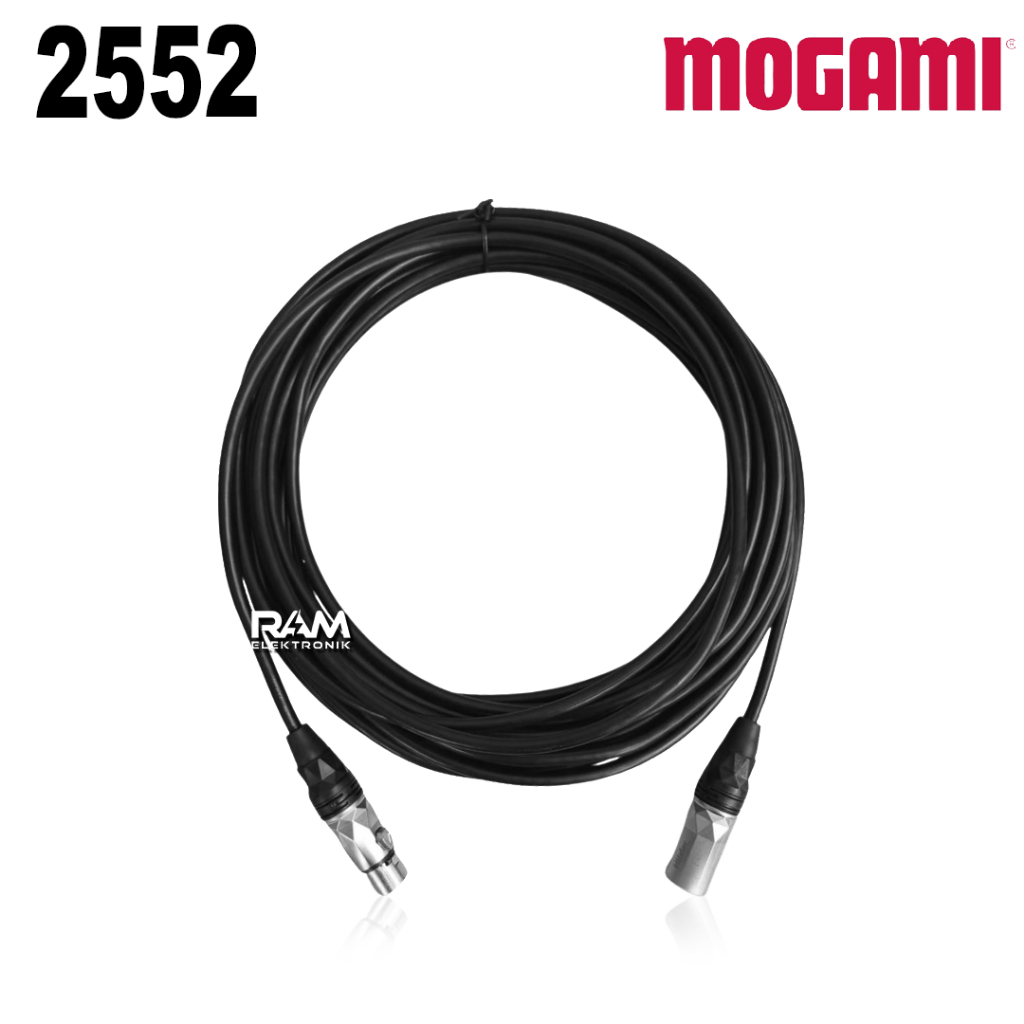 Jual Kabel Mic MOGAMI 2552 Balanced Stereo Jack Canon XLR Male To ...