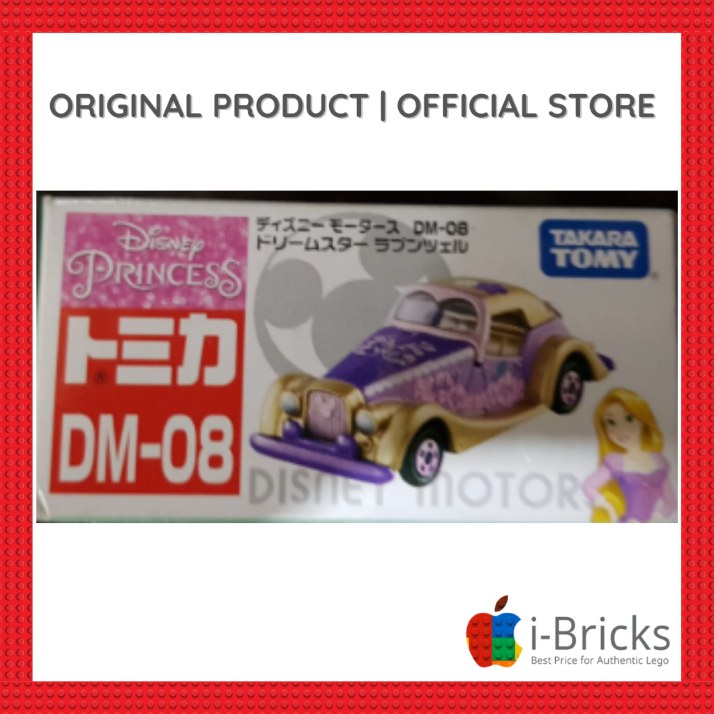 Jual Tomica disney motor DM -08 dream star rapunzel | Shopee Indonesia